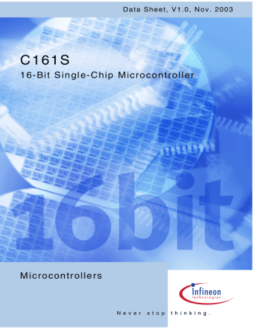 Infineon SAB-C161S-LM 3V AA Microcontroller Data Sheet | Manualzz