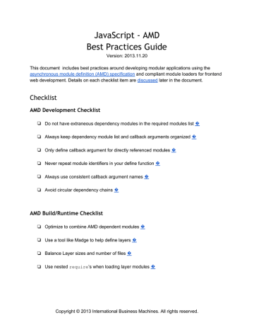 JavaScript AMD Best Practices Guide | Manualzz