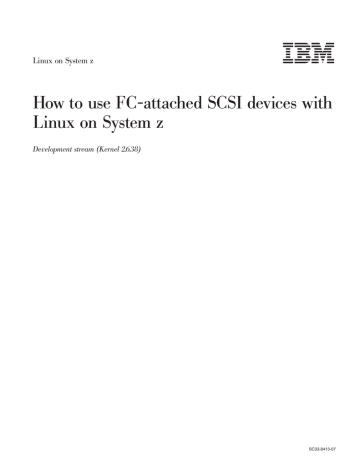 SCSI devices User Guide - IBM | Manualzz