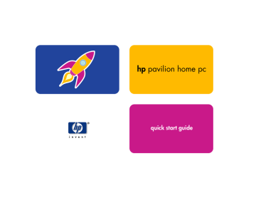 HP Pavilion home PC Quick Start Guide | Manualzz