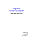 Waters Empower System Suitability Quick Reference Guide | Manualzz