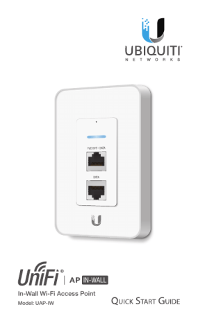 Ubiquiti UniFi UAP-IW Quick Start Guide | Manualzz