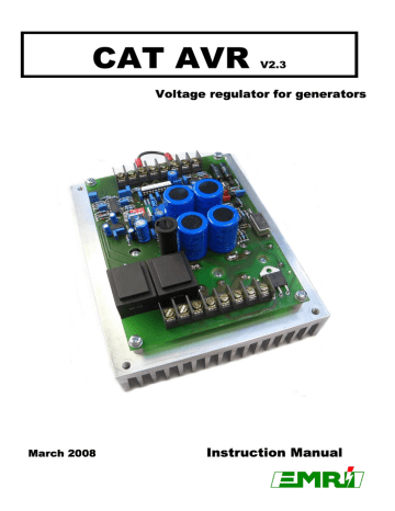 CAT AVR V2.3 Instruction Manual | Manualzz