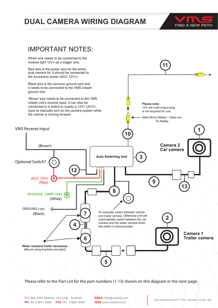 Wiring Diagram For Backup Camera Wiring Draw