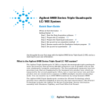 Agilent Technologies 6460, 6490, 6495B Installation Manual | Manualzz