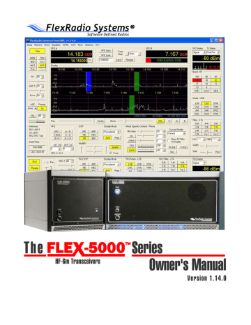 DWindow Functions. FlexRadio Systems FLEX-5000C, FLEX-5000A, FLEX-5000 ...