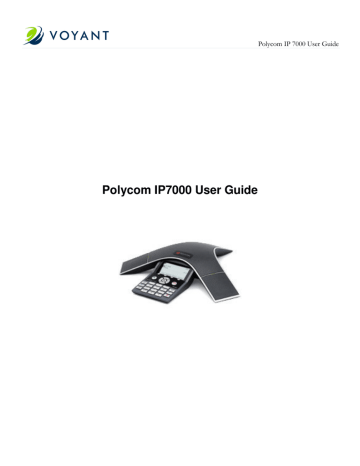 Polycom IP 7000 IP7000 User Guide | Manualzz
