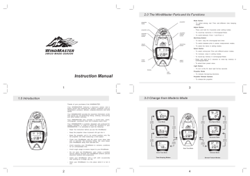 Windmaster Instruction Manual | Manualzz