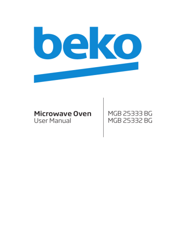Microwave Oven MGB 25333 BG User Manual | Manualzz