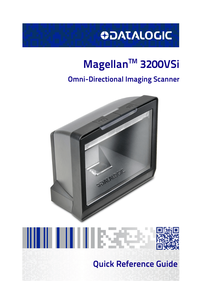 Datalogic MAGELLAN 3200VSI Quick Reference Manual | Manualzz