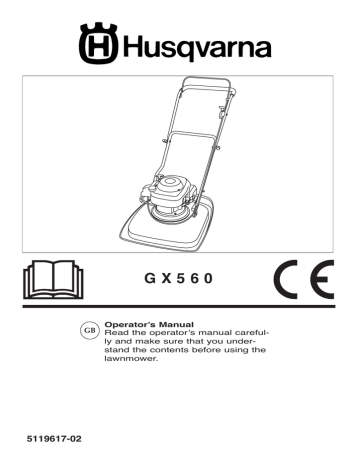 Husqvarna GX 560 Operator's Manual | Manualzz