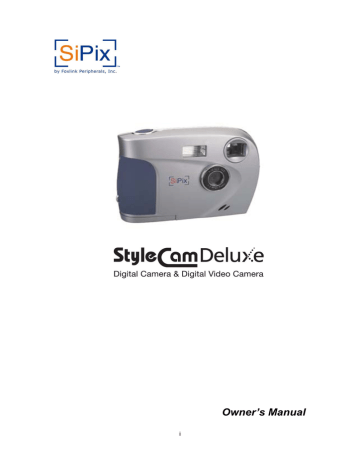 SiPix D23070 Point & Shoot Digital Camera User manual | Manualzz