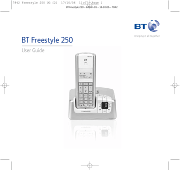 BT FREESTYLE 250 User guide | Manualzz