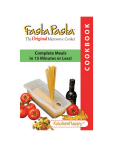 Fasta Pasta Cooker Manual | AI Chat & PDF Download | Manualzz