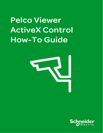 Pelco Viewer ActiveX Control How-To Guide | Manualzz