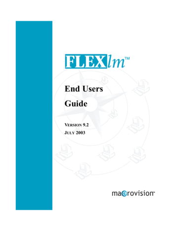 FLEXlm User Guide | Manualzz