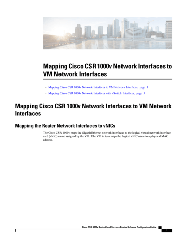Cisco CSR 1000v Configuration Guide | Manualzz