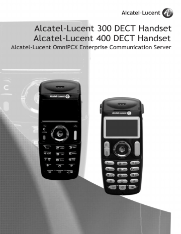 Alcatel-Lucent 400 DECT User manual | Manualzz