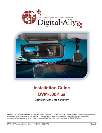 Digital Ally Dvm 500 Plus Wiring Diagram - Wiring Diagram