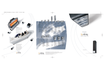 Infinity PRIMUS P162 Specifications | Manualzz