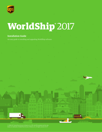 WorldShip 2017 Installation Guide | Manualzz