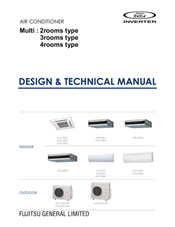 Fujitsu General Air Conditioner Design & Technical Manual | Manualzz