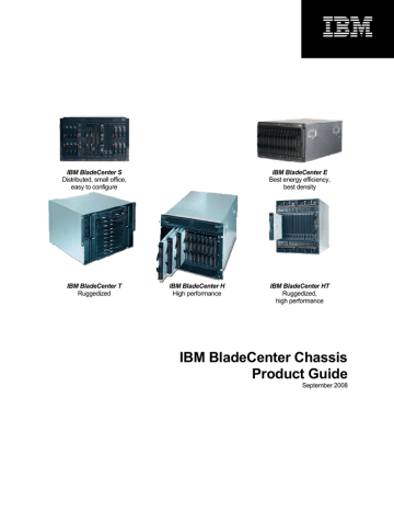 IBM BladeCenter E Product guide | Manualzz