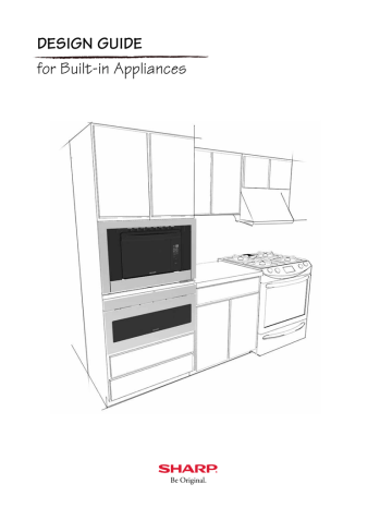 Sharp R-1214 Over-the-Range Microwave Oven Design Guide | Manualzz