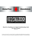 HemaTrax ISBT-128 User Manual | Manualzz