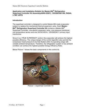 Master-Bilt Super Controller Manual | Manualzz