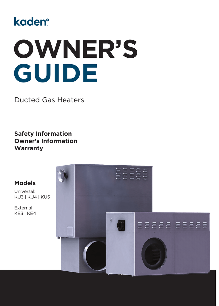 Kaden Manual Gas Ducted Heater Thermostat Control With Digital Display ...