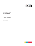 Ixia IxChariot Release 7.10 User Guide | Manualzz