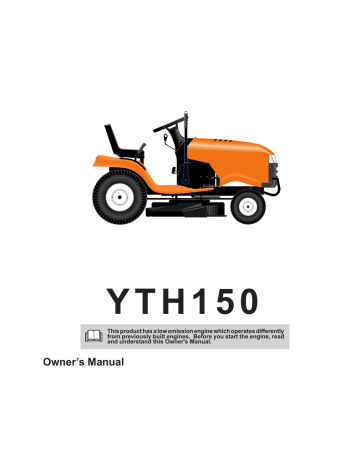 Husqvarna YTH 150 Owner's Manual | Manualzz