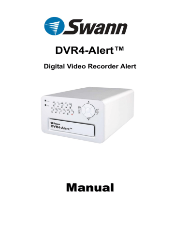 Swann DVR4-Alert Manual | Manualzz