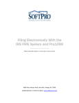 SoftPro Select 4.0 User Guide | Manualzz