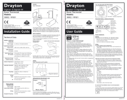 Drayton 30002 - Installation manual, Installation And User Manual