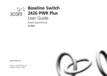 3Com Baseline Switch 2426 PWR Plus User Guide | Manualzz