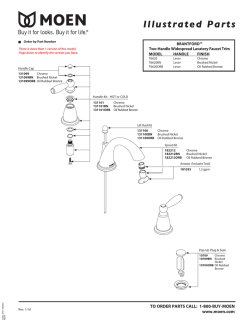 Moen T6620BN - Instructions, Product information, Specification, User ...