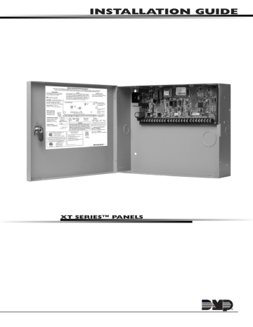 DMP Electronics XT30 Series Installation manual | Manualzz