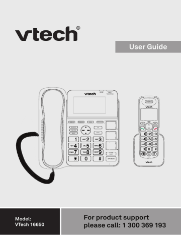 VTech 16650 User manual | Manualzz