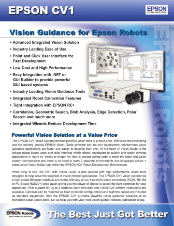 Epson Vision Guide Guide | Manualzz