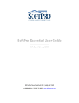 SoftPro Select 4.0 User Guide | Manualzz