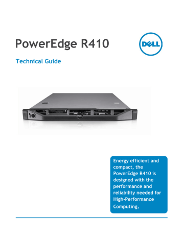 Dell PowerEdge R410 Technical Guide | Manualzz