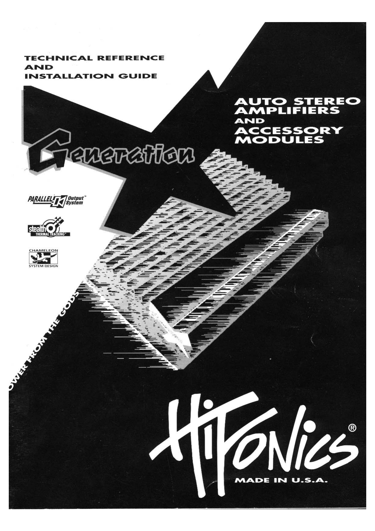 Amplificador hifonics boltar xi amplifier