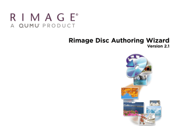 Rimage Disc Authoring Wizard User Guide - Rimage Professional 3400 ...