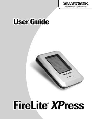 Portable Hard Drive FireLite XPress User Guide | Manualzz