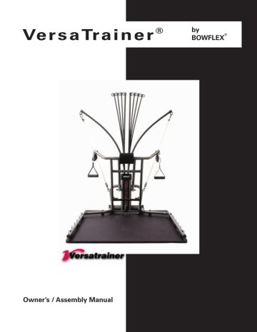 Bowflex VersaTrainer Owner's Manual | Manualzz