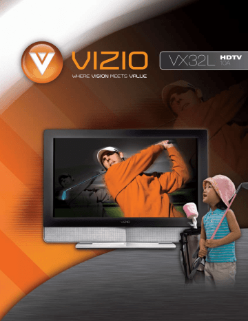 Vizio VX32L Specifications | Manualzz