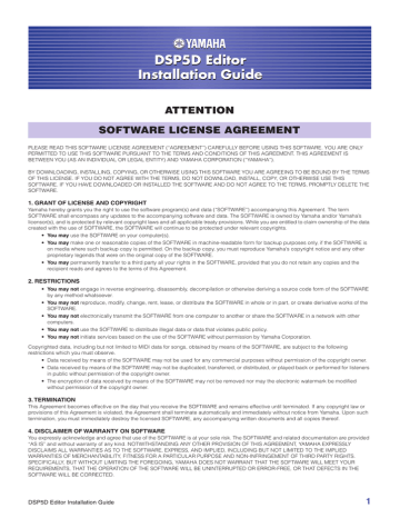 DSP5D Editor Installation Guide | Manualzz