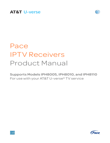 Pace IPTV Receivers Product Manual | Manualzz
